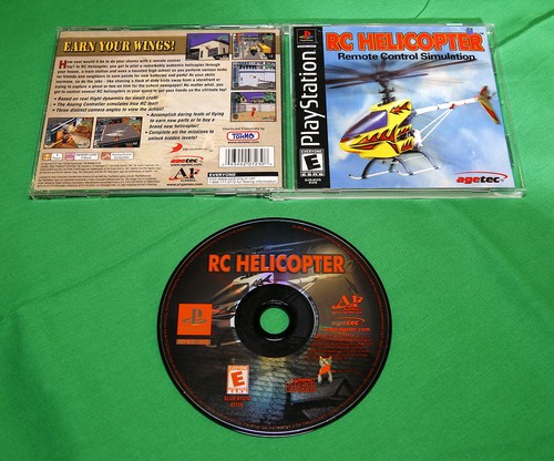 RC Helicopter • Sony PlayStation System/Console by Agetec • PSX PS1 ...