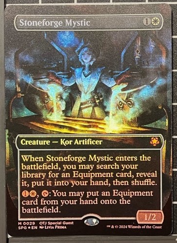 Stoneforge Mystic Borderless Foil - Mythic - Special Guests MTG | eBay