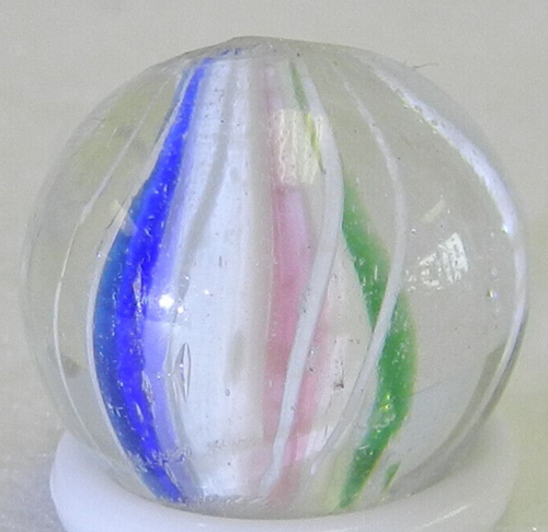 #17846m Vintage German Handmade Solid Core Swirl Marble .64 Inches ...