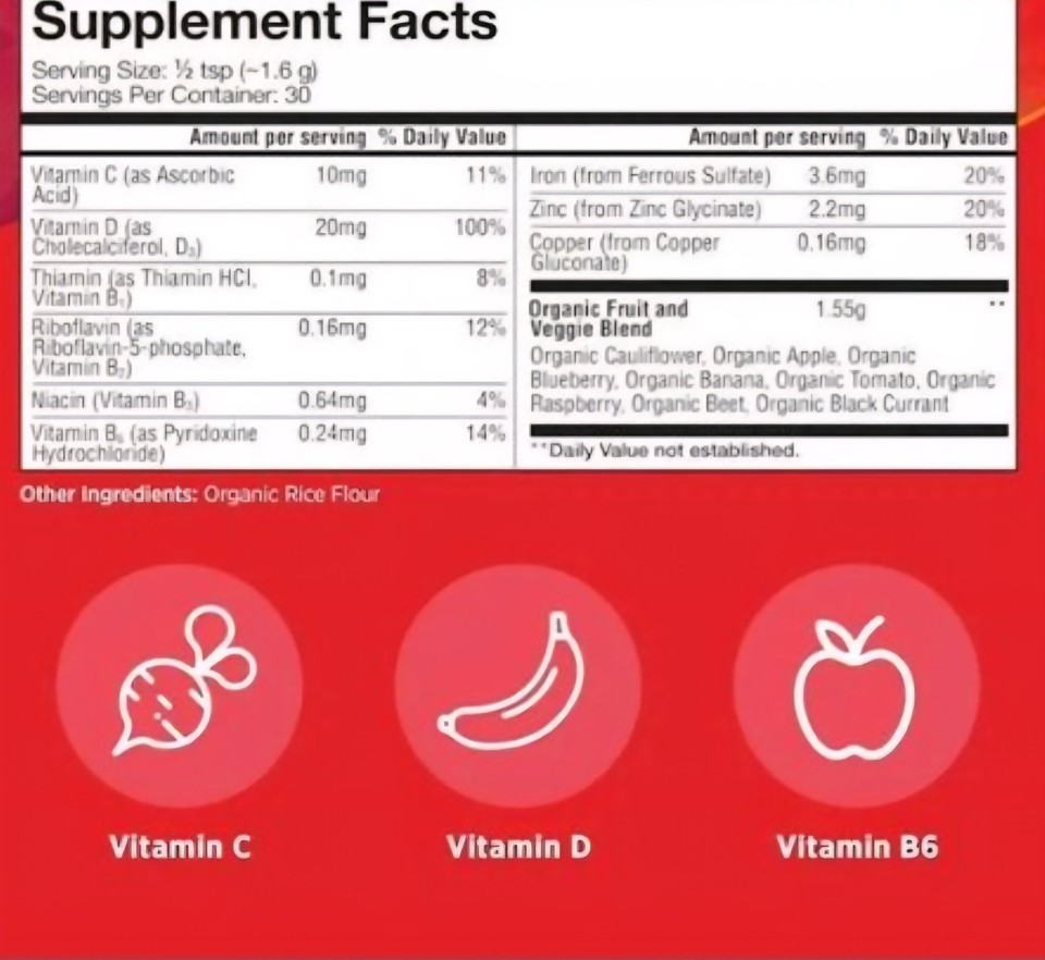 Matys Picky Kids Red Blend Supplement/vitamins | eBay