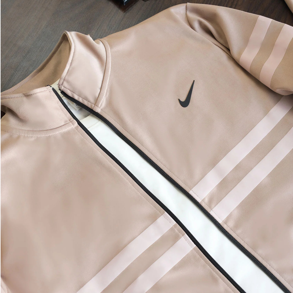 Men’s Beige Sports Tracksuit Set – Zip Jacket & Joggers | Same Day ...