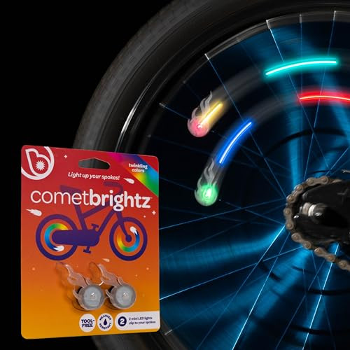Comet Bike Lights Spoke Decorations LED Bike Spoke Lights Kids Bicycle ...