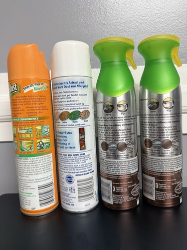 Swiffer Dust & Shine - Endust & Pledge Clean & Dust - Lot Of 4 | eBay