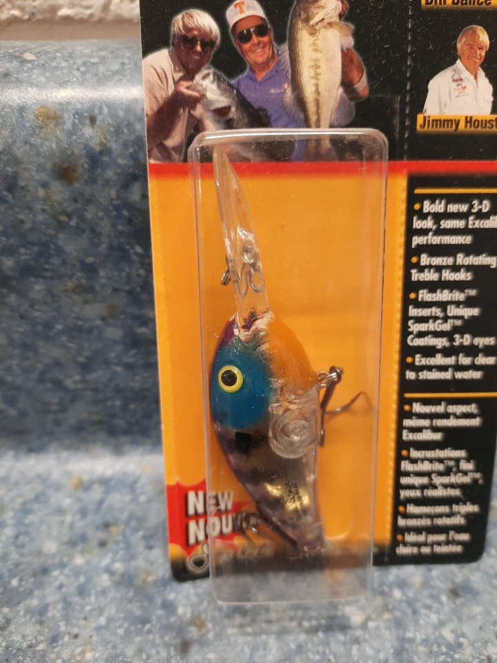 Excalibur Advantage Bill Dance Jimmy Houston Fat Free Shad Fry BD4F ...