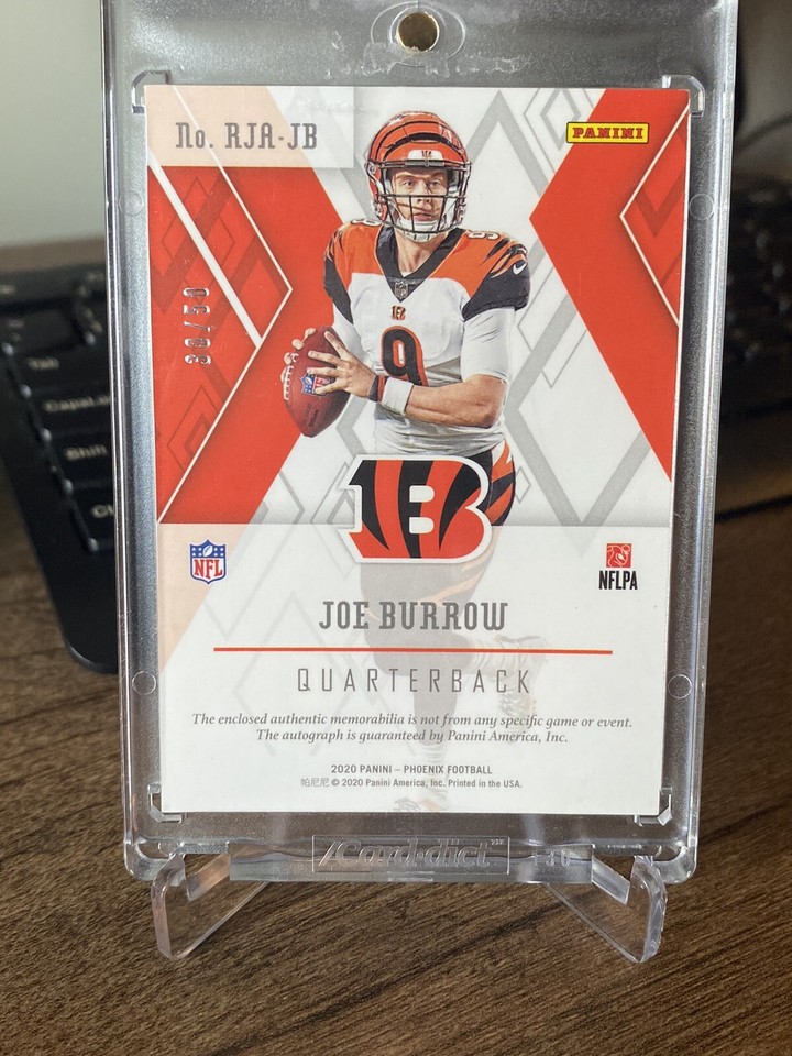 Joe Burrow Rpa /50 2020 Phoenix | eBay