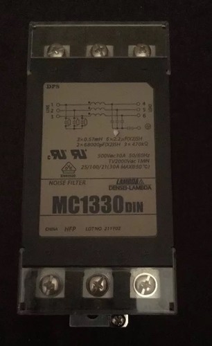 New Lambda MC1330DIN Noise Filter MC1330 DIN Free Shipping | eBay