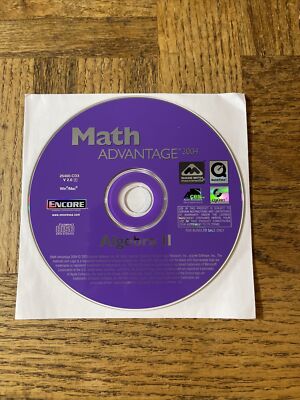 Math Advantage Algebra 2 PC Software | eBay