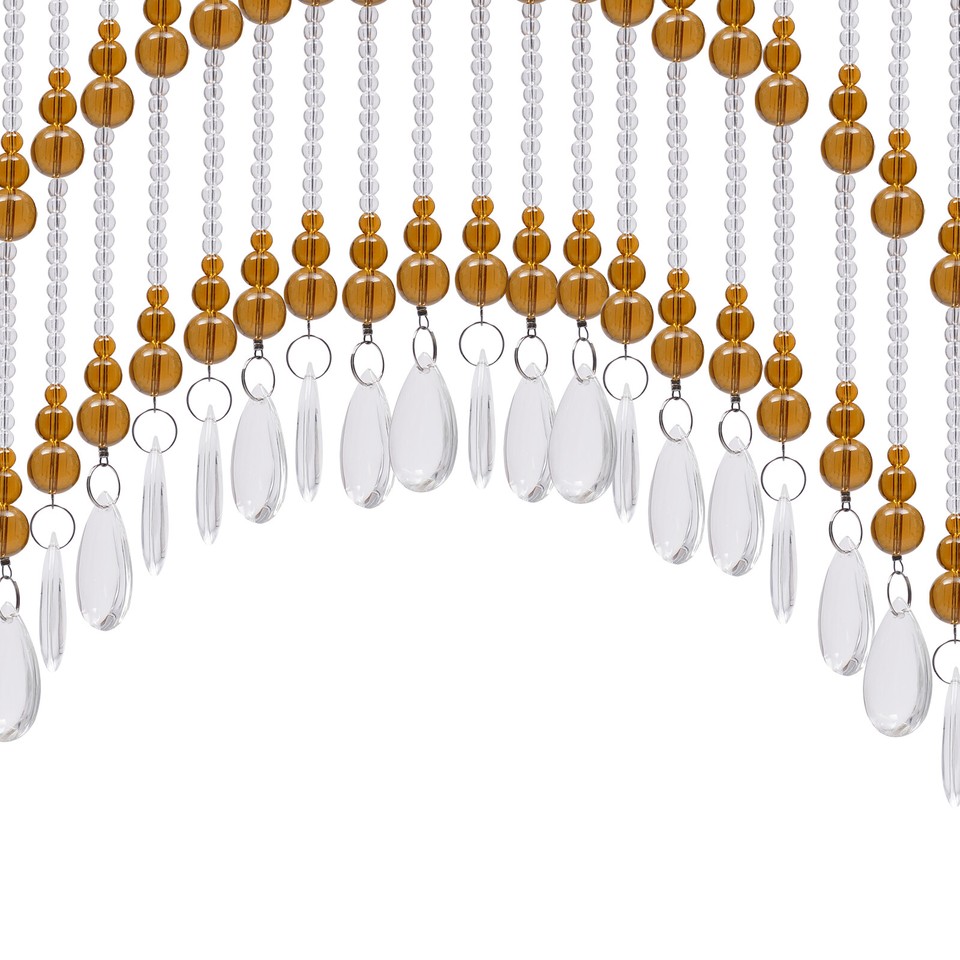 Beaded Door Curtain Hanging Door Beads Curtain Bedroom Bead Partition ...
