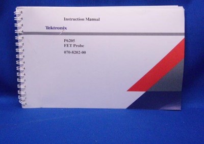 Tektronix P6205 FET Probe Instruction Manual | eBay