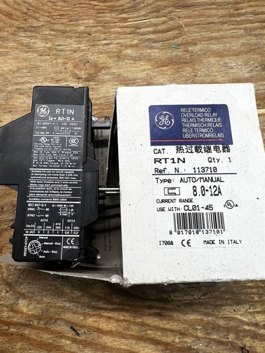 General Electric GE RT1N Overload Relay for sale online | eBay