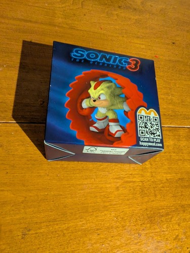 2024 McDONALD'S SONIC 3 The Hedgehog Movie HAPPY MEAL TOY! Shadow Red ...