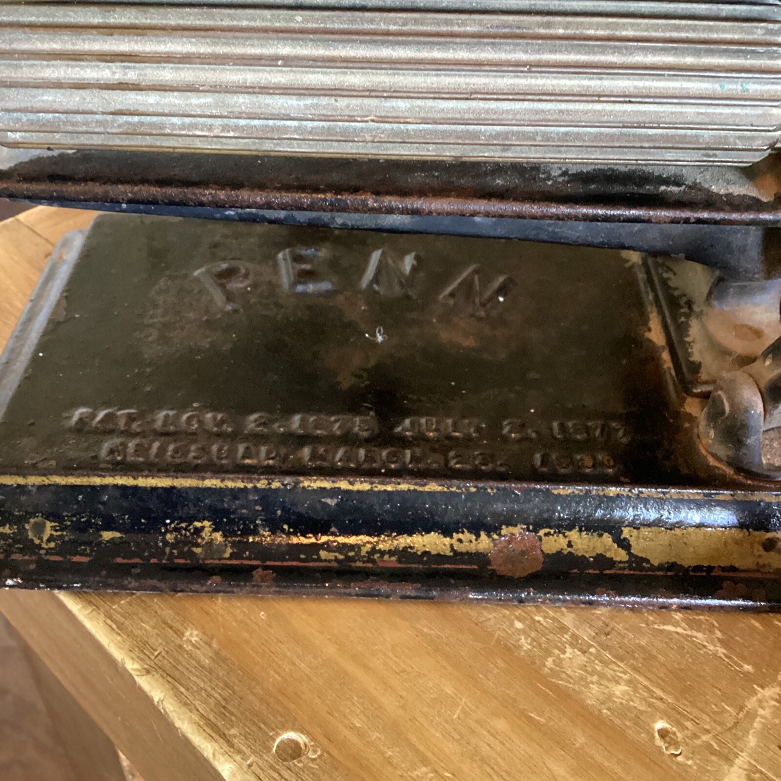 Antique Penn Fabric Crimper Fluter Pleater PAT 1875 | eBay