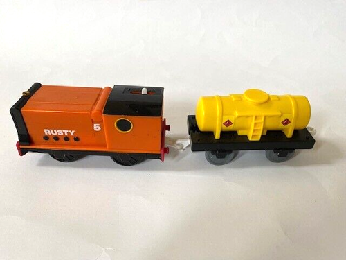 Thomas & Friends Trackmaster Motorized Rusty & Tanker Car - TESTED | eBay