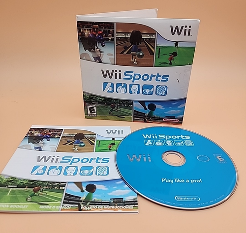 Wii Sports Nintendo Wii 2007 With Cardboard Sleeve & Manual Tested And ...