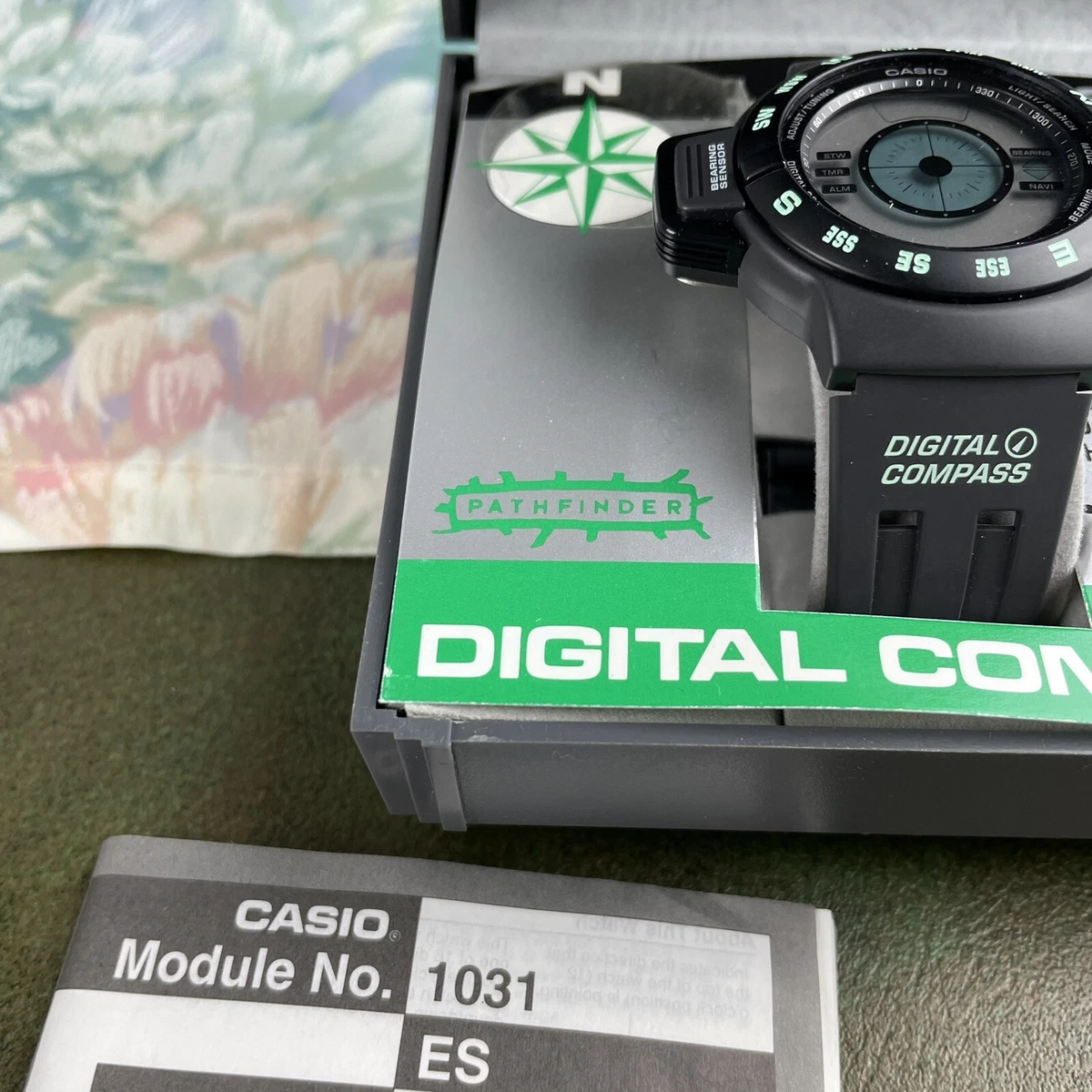 Casio Pathfinder Green