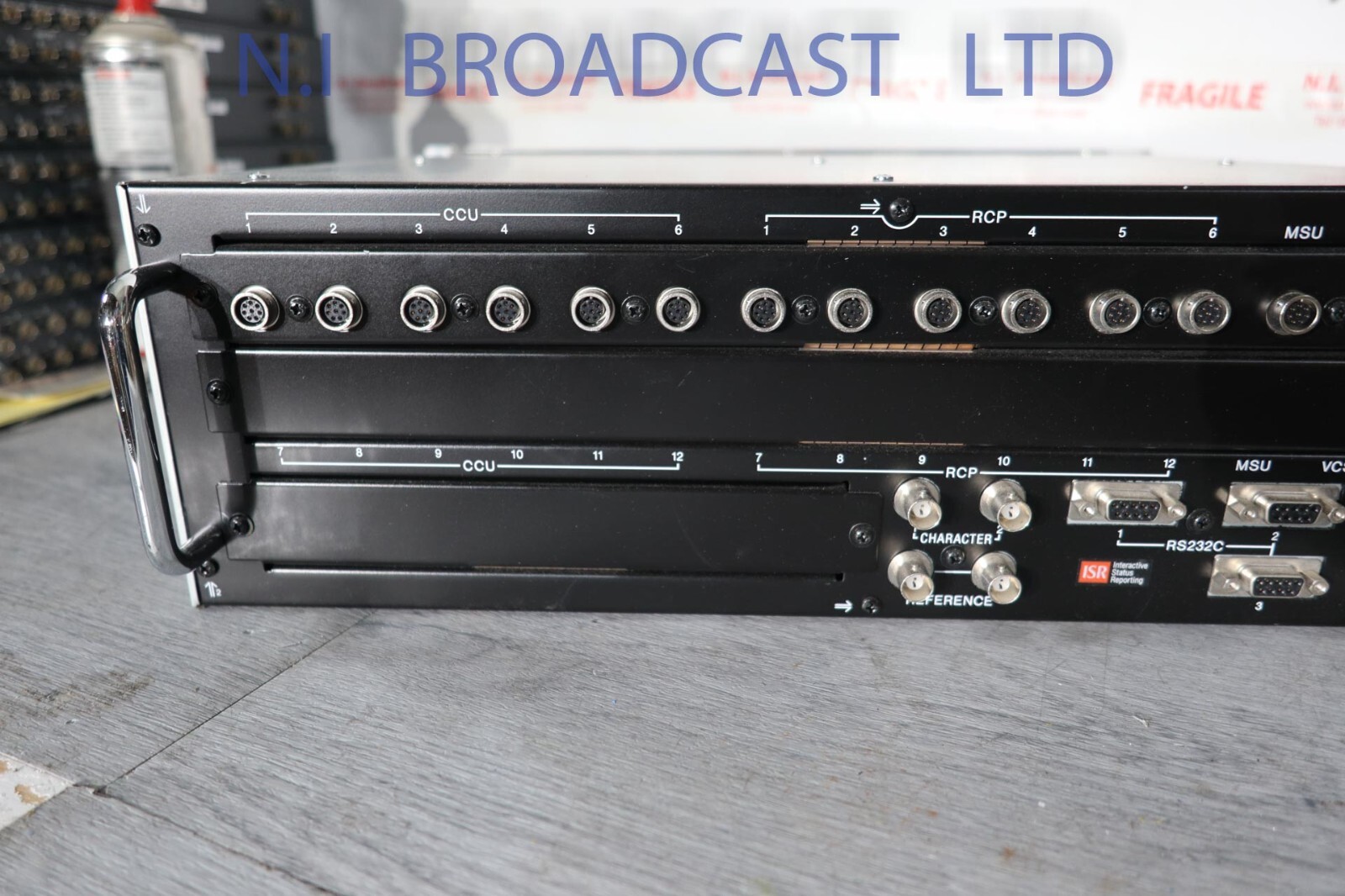 Sony cnu700 6channel RCP / master MSU unit setup with 1 cards 6cam ...