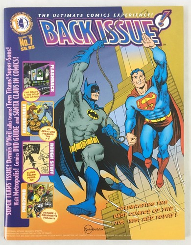 TwoMorrows BACK ISSUE Magazine # 7 December 2004 VF/NM 9.0 Grade Sharp ...