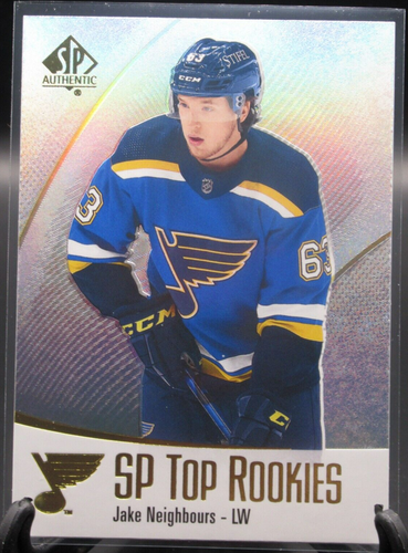 2021-22 SP Authentic Top Rookies #TR22 Jake Neighbours RC - St. Louis ...
