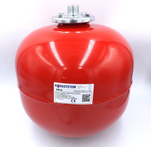 Aquasystem 12 Litre expansion vessel + vessel strap & wall bracket XVES ...