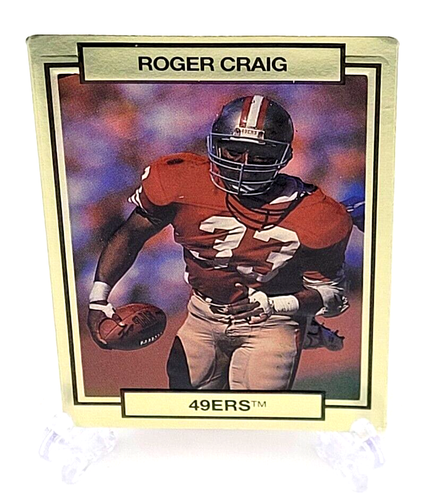 1990 Action Packed Football Roger Craig San Francisco 49ers #242 NFL | eBay