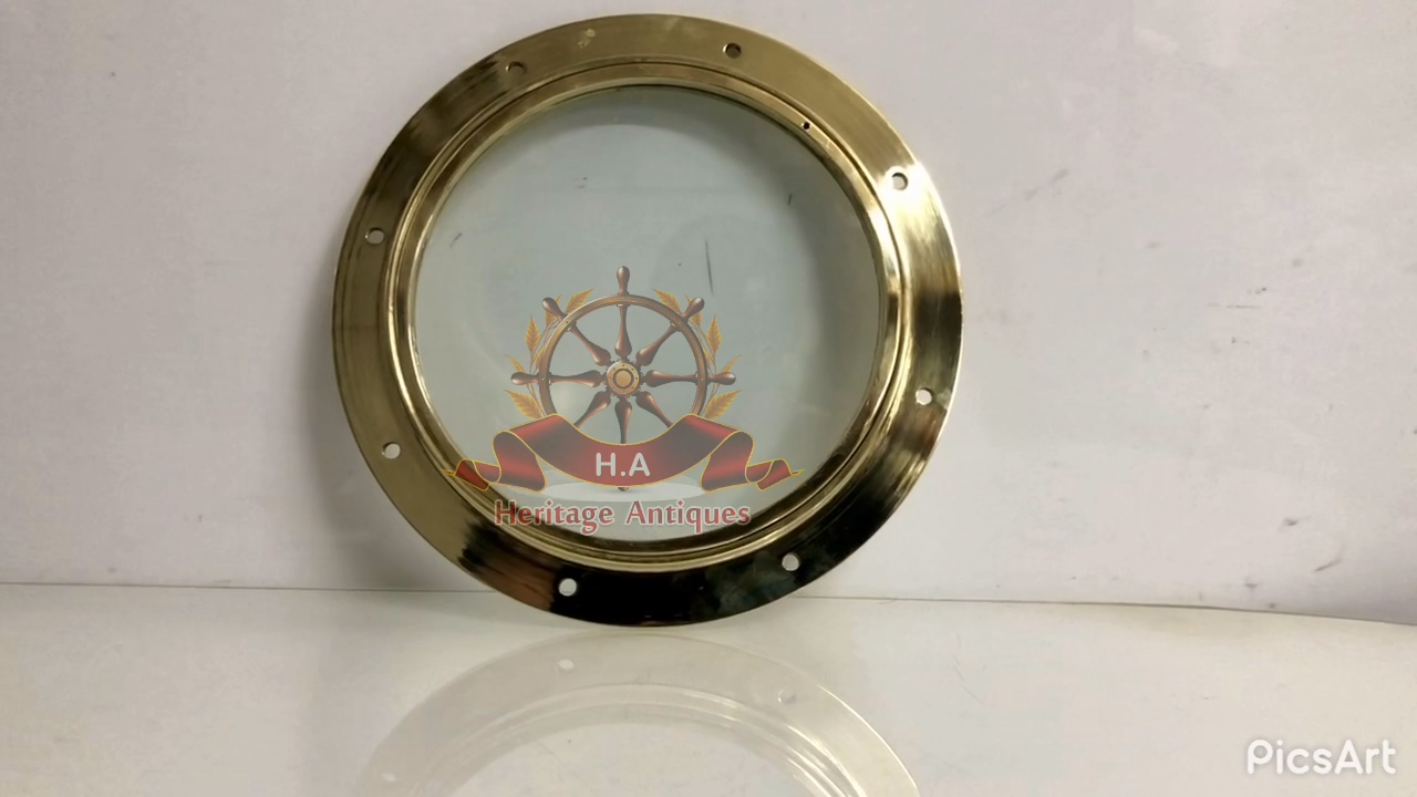 Vintage Style Brass Metal Nautical Theme Replica Ship Hatch Porthole ...