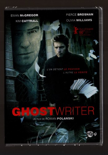 THE GHOST WRITER Roman POLANSKI Pierce BROSNAN / Ewan McGREGOR DVD ZONE ...