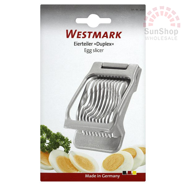 100% Genuine! WESTMARK Duplex Egg Slicer Silver Made in Germany! | eBay