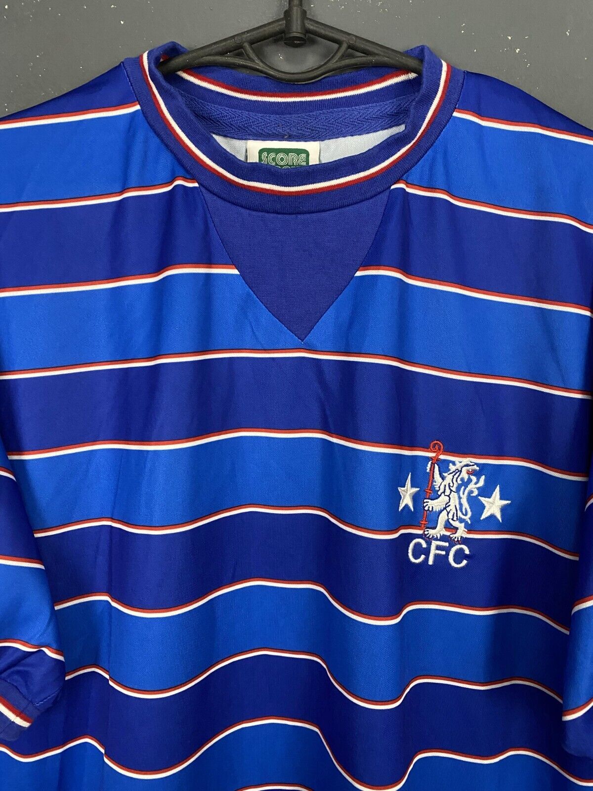 RETRO REPLICA MENS CHELSEA 1983/1985 SOCCER FOOTBALL SHIRT JERSEY ...