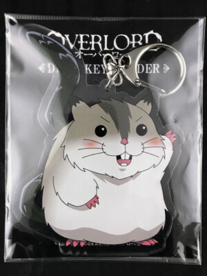 Overlord Hamsuke Acrylic Deka Key Holder Ring Contents Seed New | eBay