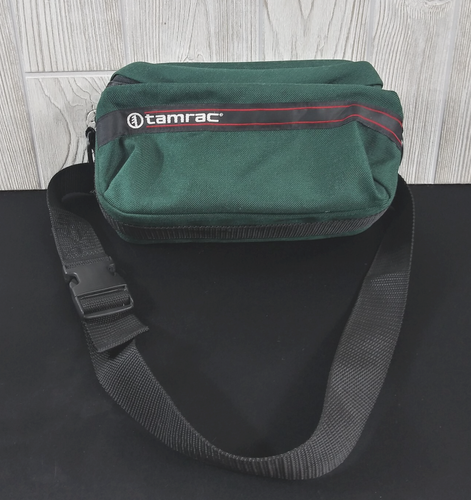 Vintage Tamrac Divided Camera Bag Hip Fanny Pack Waist Belt Green Model ...