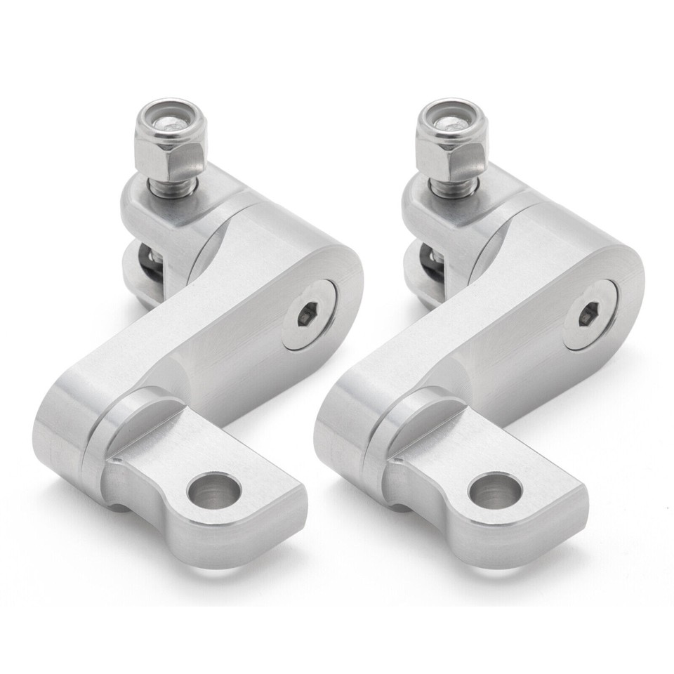 Pair Male Mount Foot Peg Extensions For Harley Sportsters Softails ...