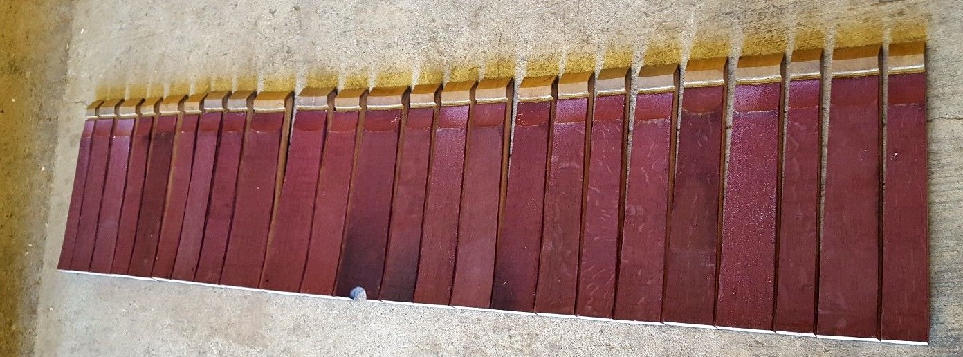 1/2 Barrel Staves, set of 12 solid oak staves for your projects, FREE ...