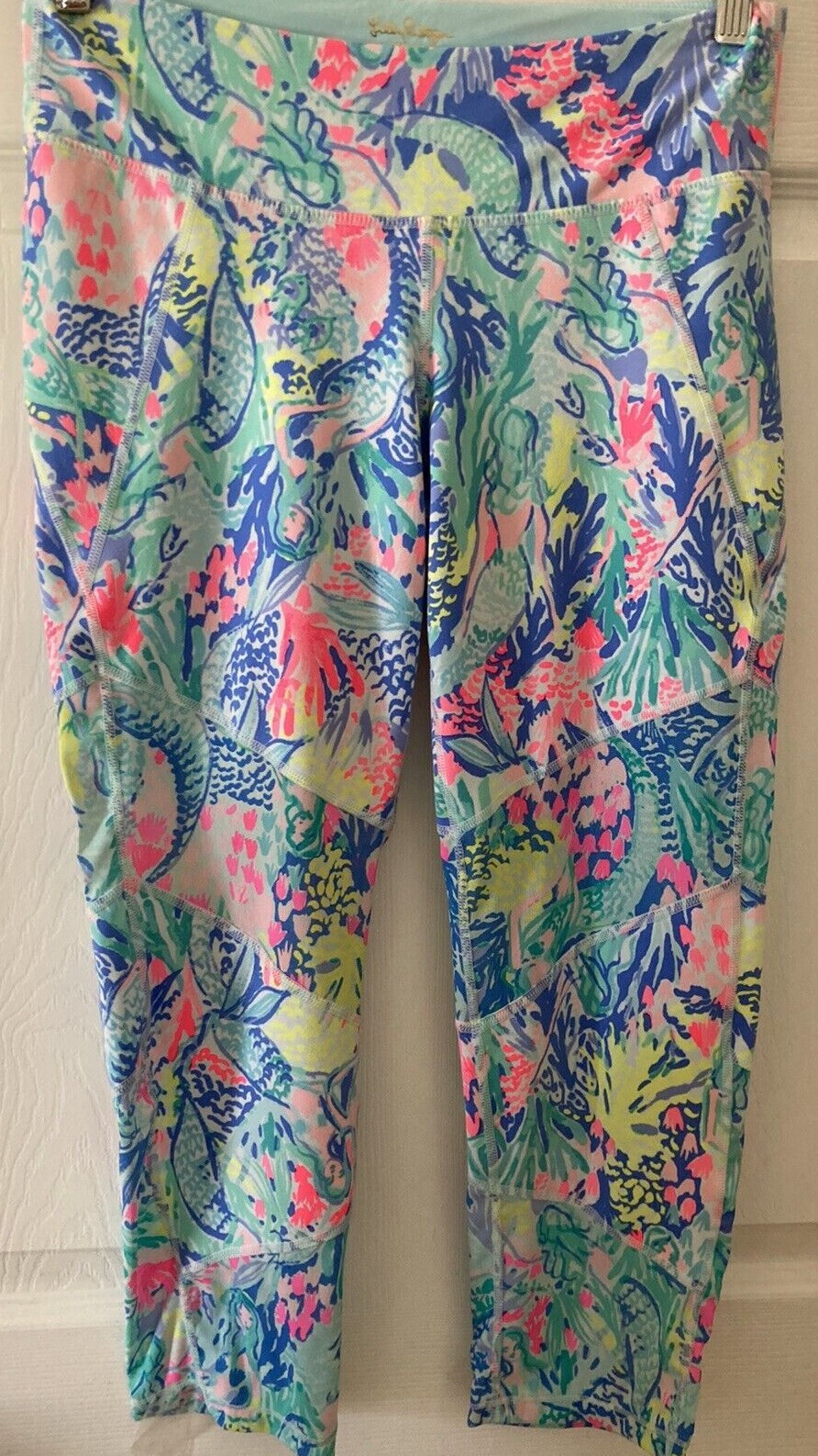 Lilly Pulitzer Popover Jacket/Tunic & 21" Capri Leggi… - Gem