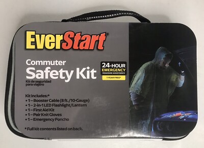 Everstart Commuter Safety Kit 24 Hour Emergency Roadside Assistance Case | eBay