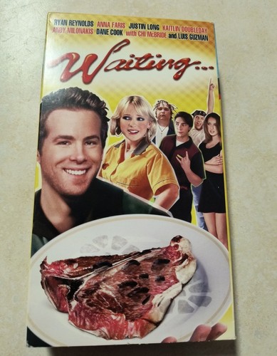 Waiting.... VHS Tape Rare OOP Near The End Of VHS Good Condition Ryan ...