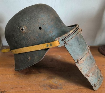 Face plate Helmet M16 ORIGINAL Imperial German WWI WW1 very rare | eBay