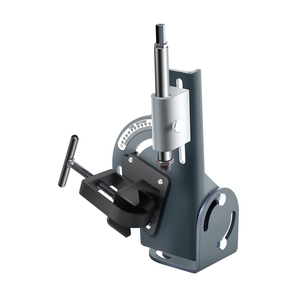 VEVOR Pipe Notcher 1/2 to 2-inch Tubing Notcher with 0 to 60 ...