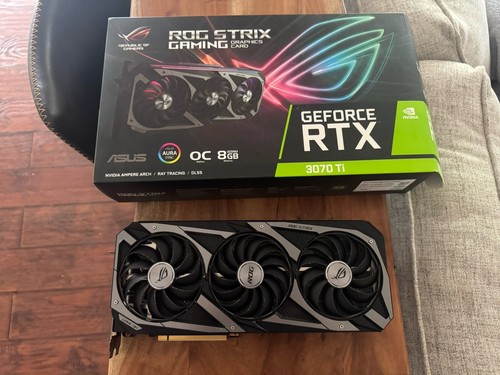 Asus ROG Strix Gaming OC GeForce RTX 3070 Ti 8GB GDDR6X Graphics Card ...