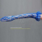 Flower Pattern Women's Lace Gloves with elastic Ruffle 12BL-Various ...