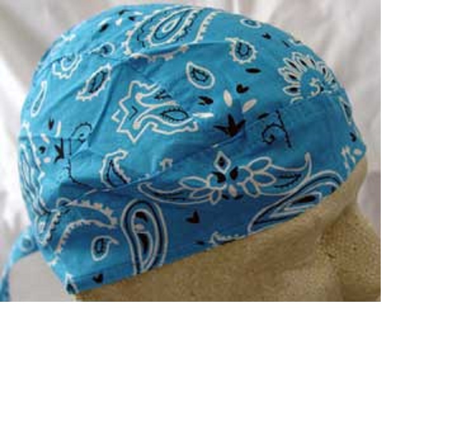 PAISLEY DOO RAG FITTED COTTON BANDANA TIES Do Du Hav A Danna Tie Skull ...