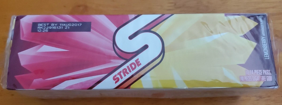 Stride Gum Wrapper