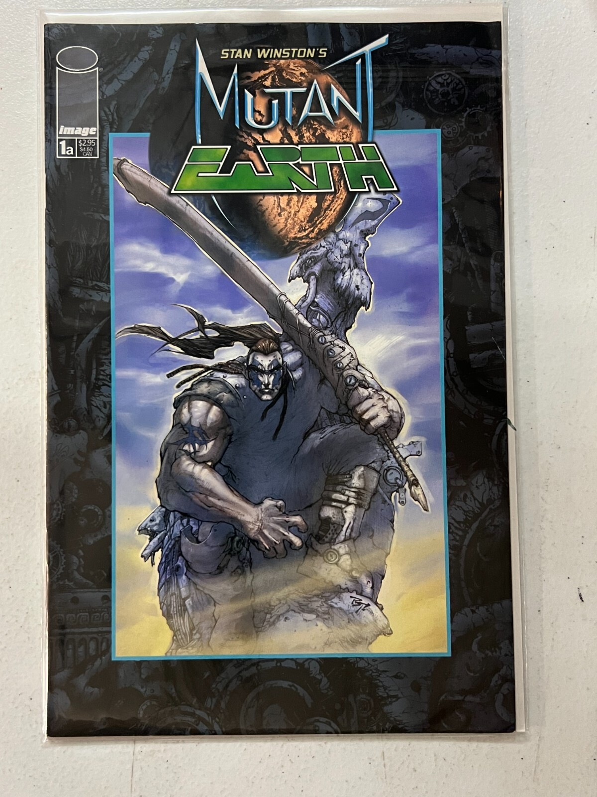 MUTANT EARTH #1a alt cover Stan Winston's IMAGE COMICS 2002 | Combined ...