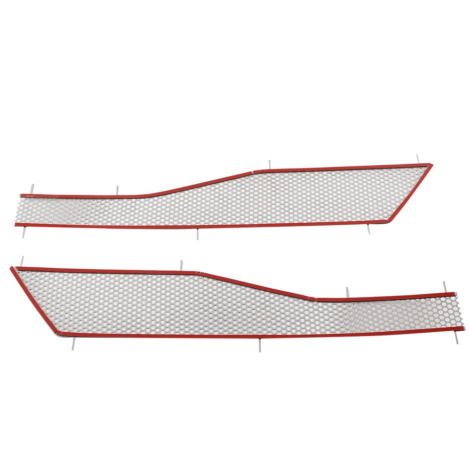 Steel Car Rear Bumper Vent Cover Mesh Bug Screen Trim For Corvette C8 ...