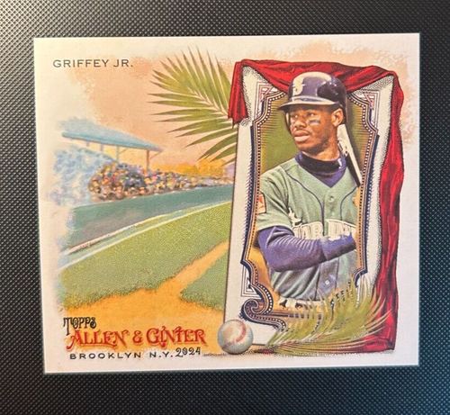 2024 Topps Allen & Ginter #N43-17 Ken Griffey Jr Box Topper SP Mariners ...