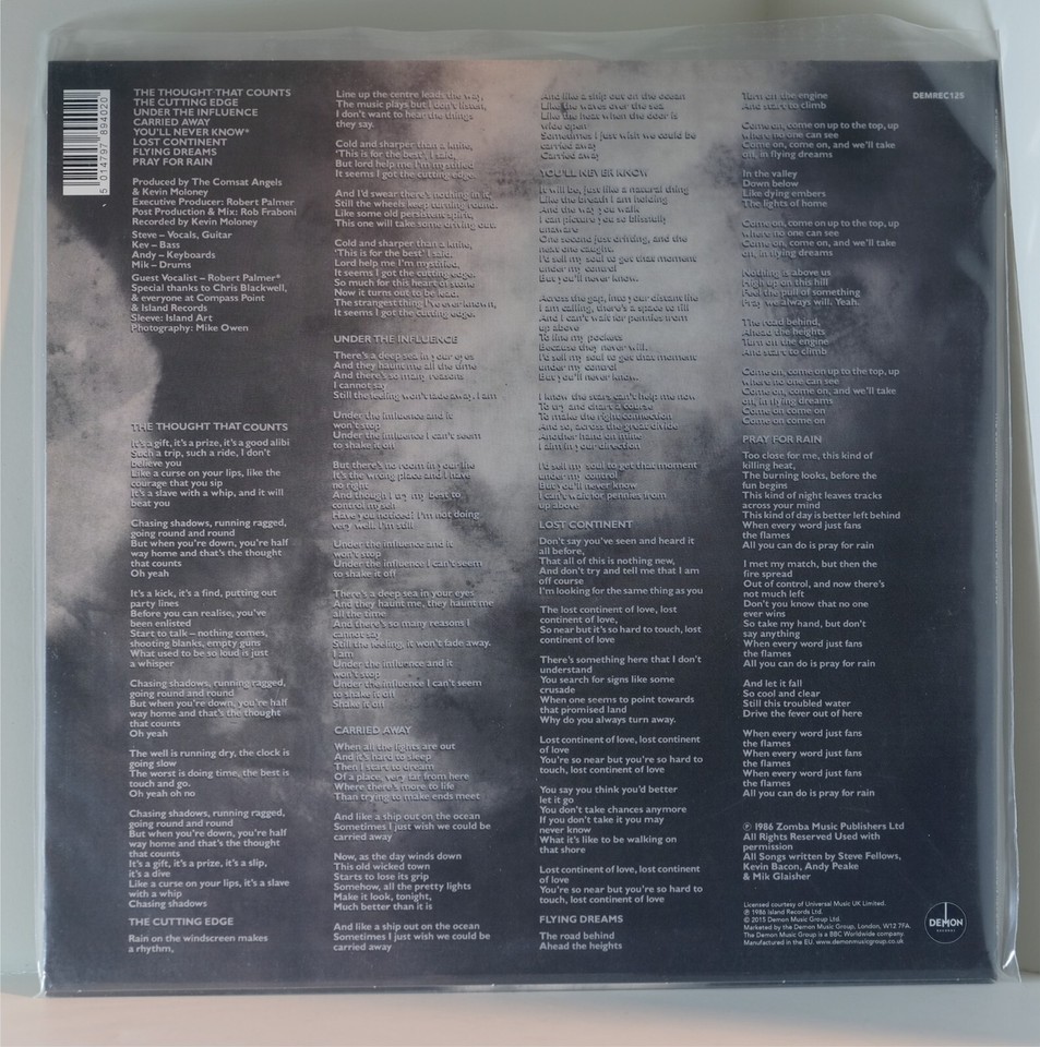 THE COMSAT ANGELS Chasing Shadows 180-gram VINYL LP New | eBay