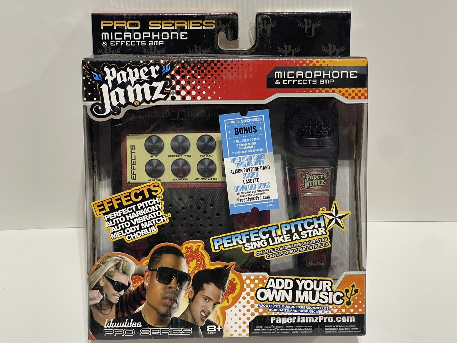 NIB WowWee Paper Jamz Pro Series Microphone and Effects Amp NEW Sealed ...