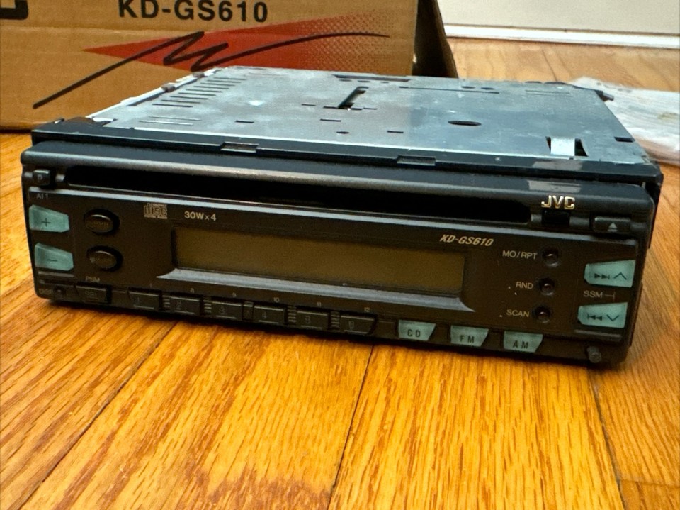 JVC KD-GS610 Car Stereo CD Player AM/FM Radio Single Din Head Unit W ...