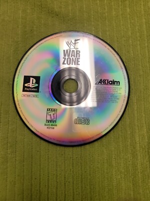 WWF War Zone (Sony PlayStation 1, 1998) PS1 Disc Only Tested | eBay