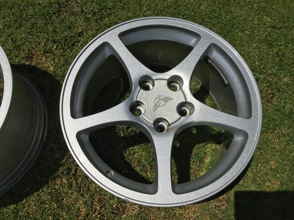 97-04 CORVETTE C5 Wheel 17x8.5 OEM FACTORY WHEELS SET OF 2 | eBay