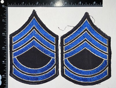 VINTAGE Police Sgt Sergeant Stripes Chevrons PAIR | eBay